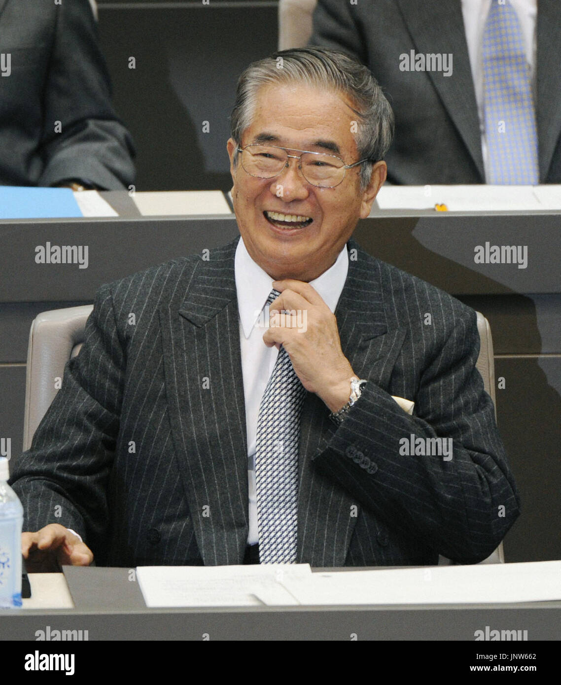 TOKYO, Japan - Tokyo Gov. Shintaro Ishihara attends a regular session ...