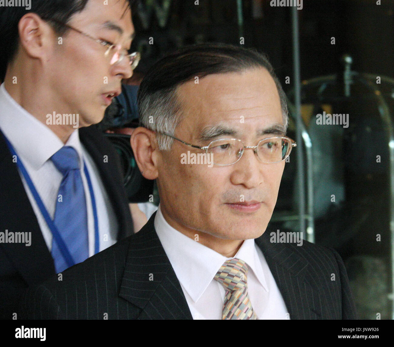 NUSA DUA, Indonesia - Wi Sung Lac (front), South Korea's chief delegate to the six-party talks ...