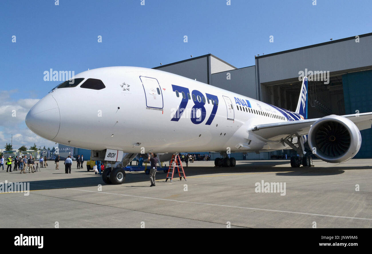 EVERETT, United States - U.S. aircraft maker Boeing and Japanese ...
