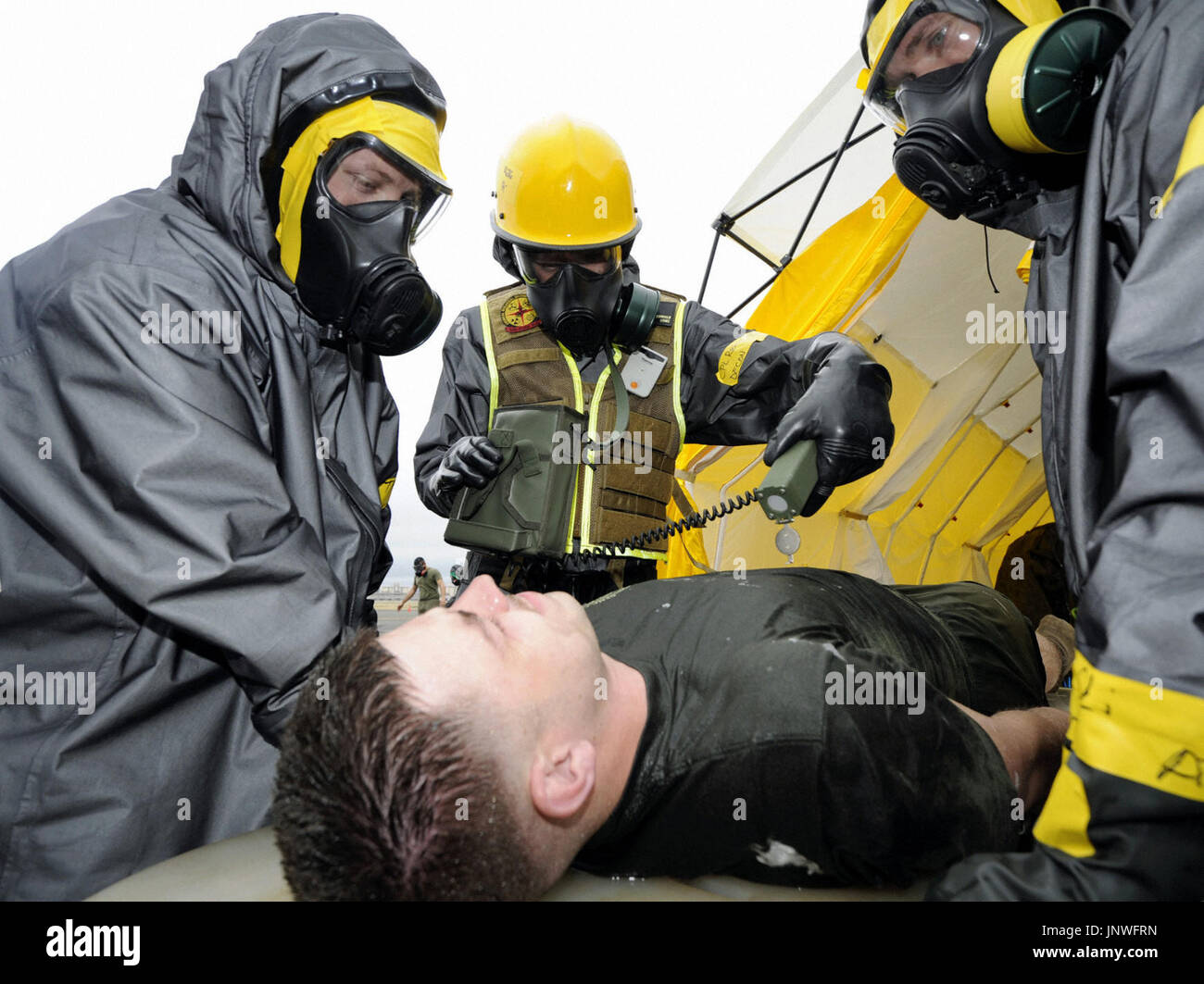 TOKYO, Japan - Members of the U.S. Marine Corps' Chemical Biological ...