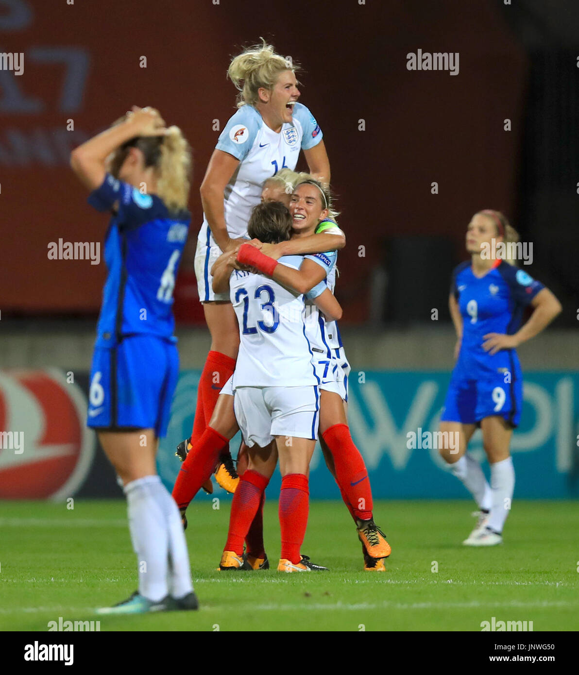 Englands millie bright celebrates hi-res stock photography and images ...