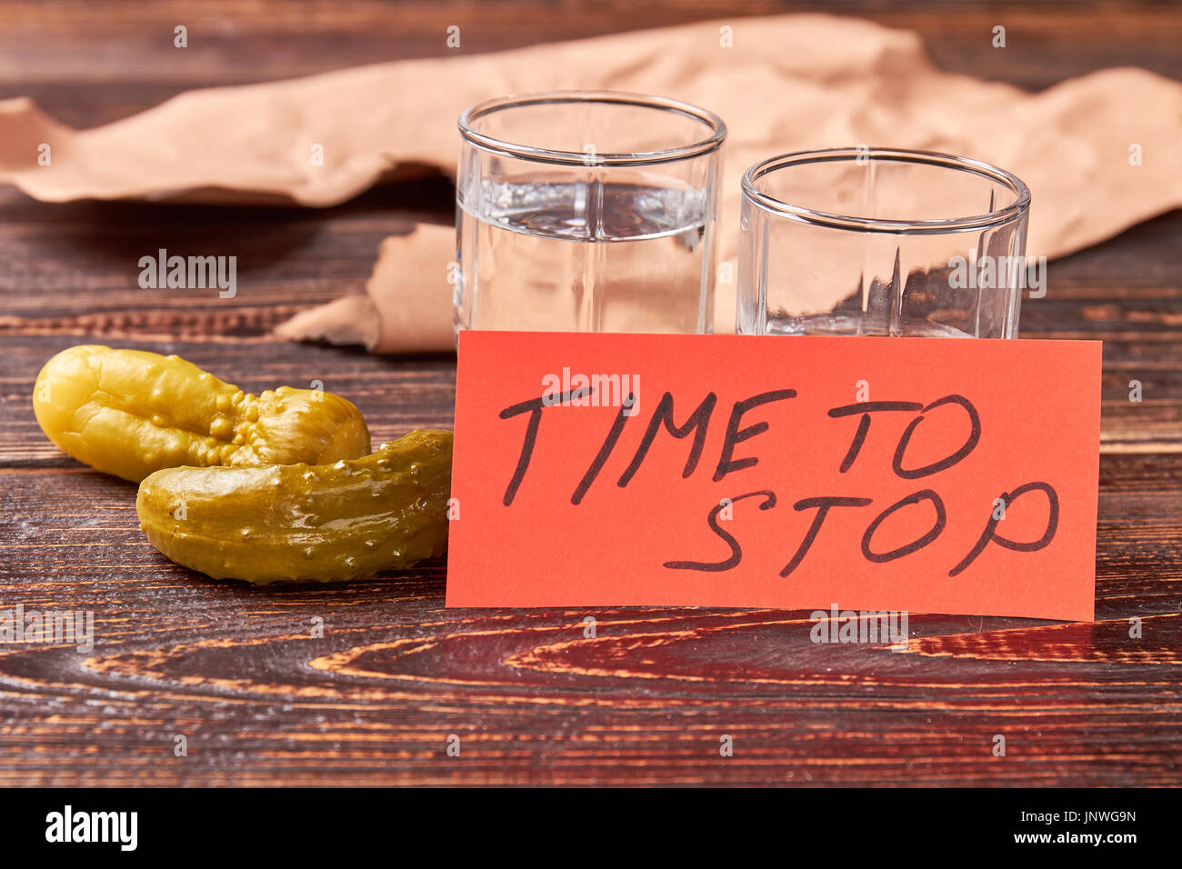 Stop drinking alcohol hi-res stock photography and images - Alamy