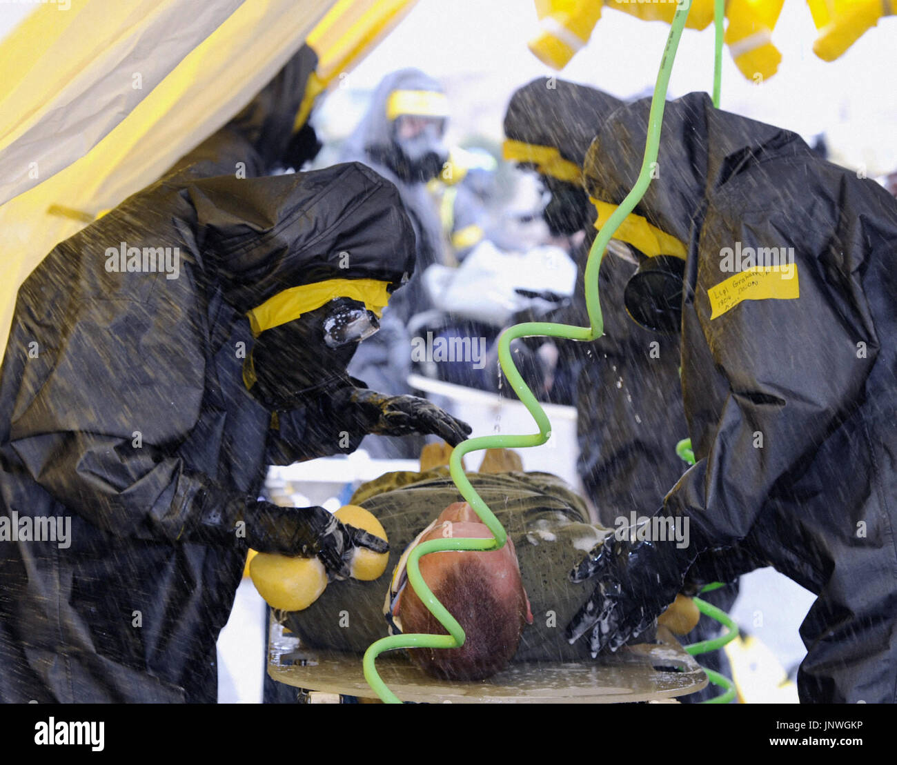 TOKYO, Japan - Members of the U.S. Marine Corps' Chemical Biological ...