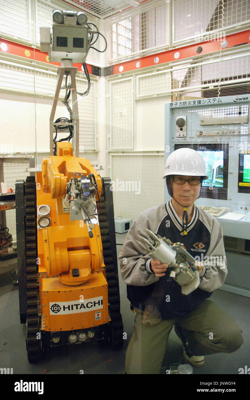 TOKYO, Japan - A robot developed in Japan to work in a nuclear disaster ...
