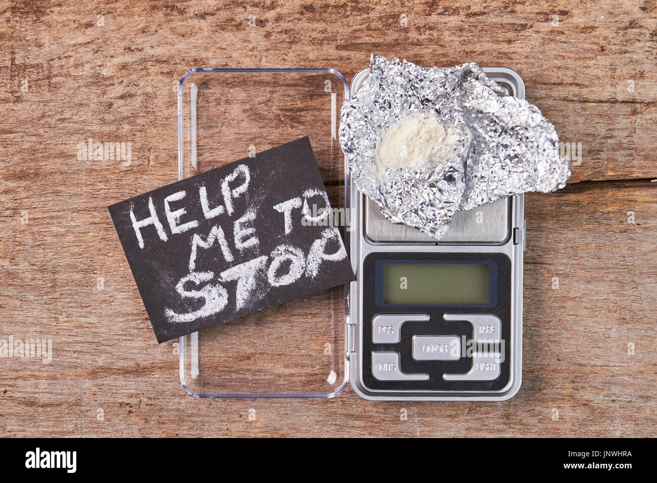 Heroin foil hi-res stock photography and images - Alamy