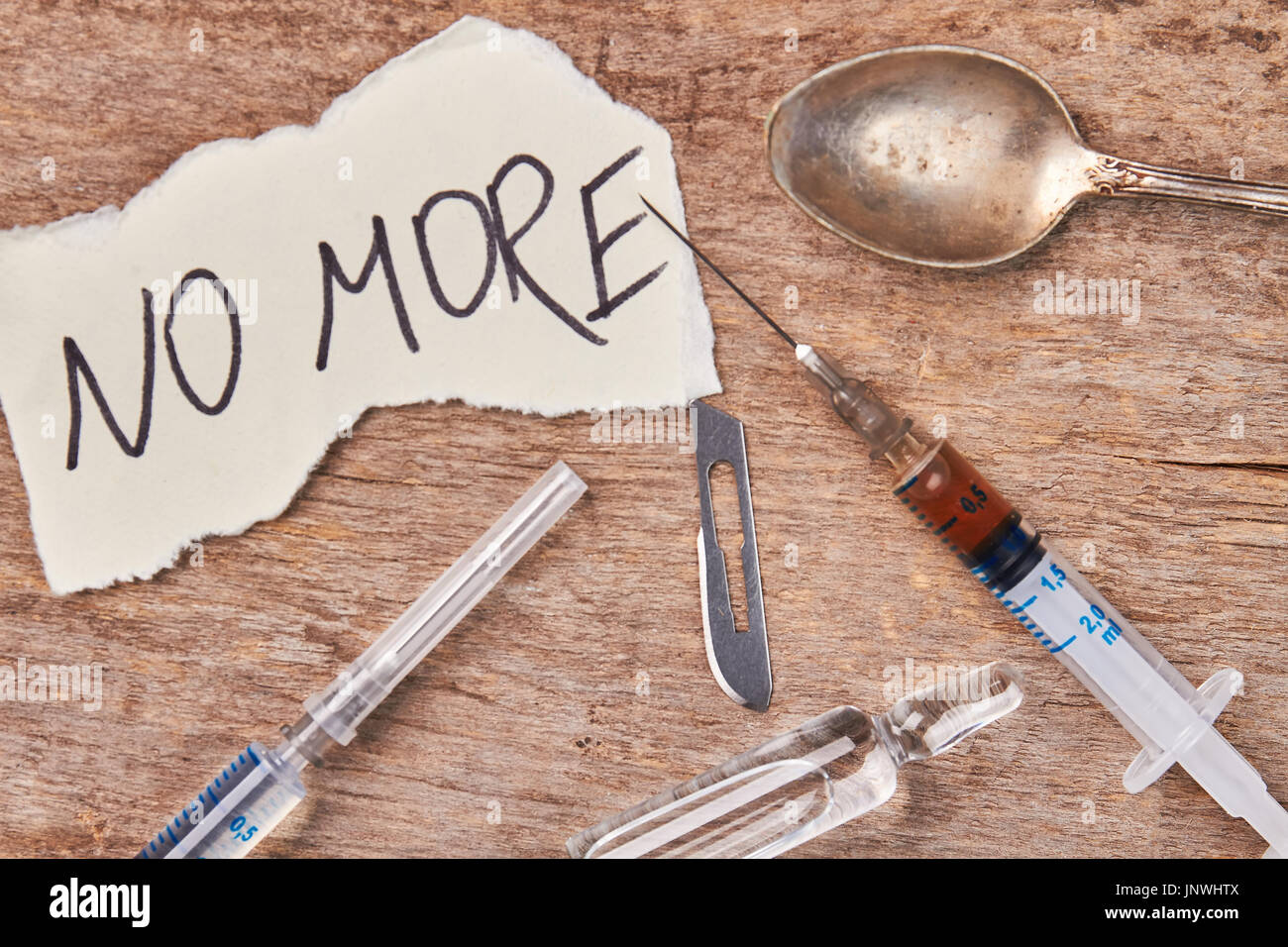Drugs leads to negative effects Stock Photo - Alamy