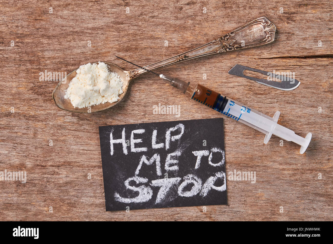 Help to stop drug addiction Stock Photo - Alamy