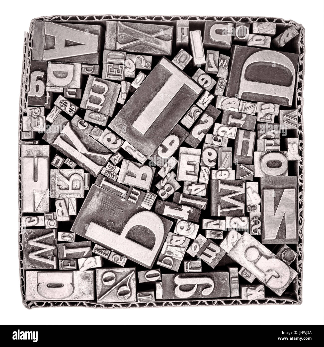 Cardboard printing hi-res stock photography and images - Alamy