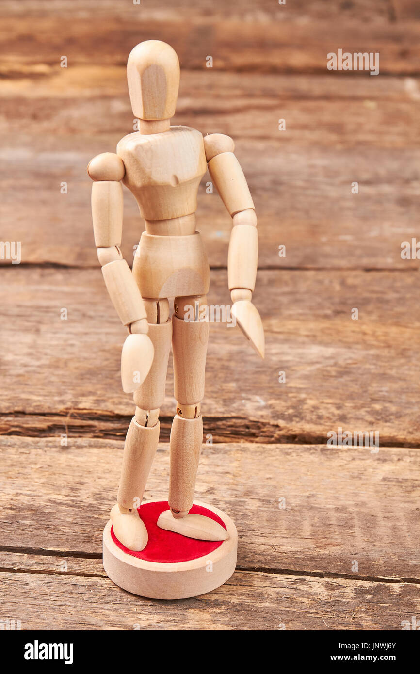 Wooden dummy hi-res stock photography and images - Alamy