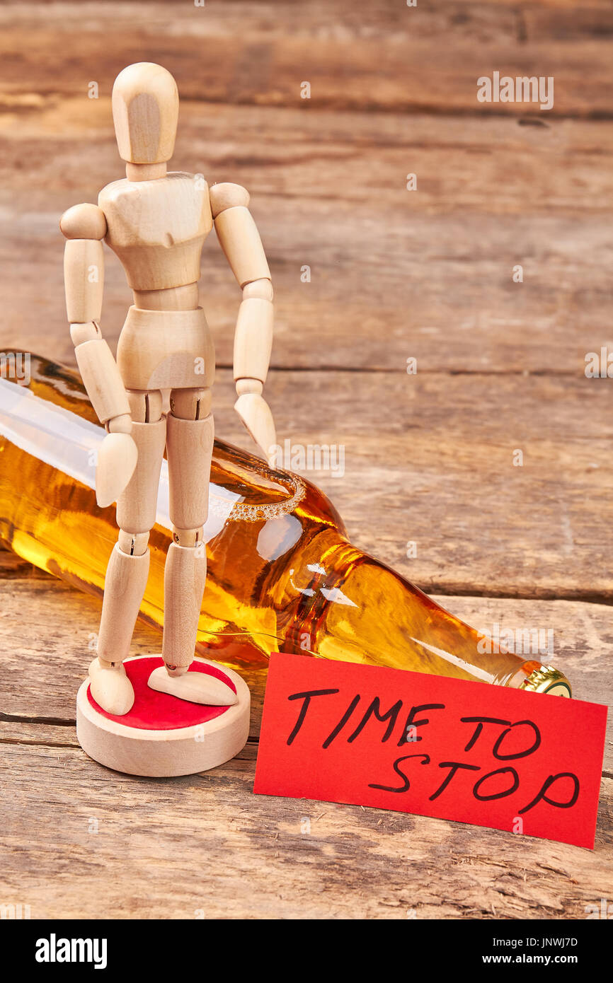 Stop alcohol hi-res stock photography and images - Alamy