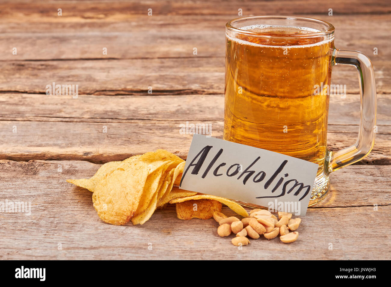 Beer alcoholism concept Stock Photo - Alamy