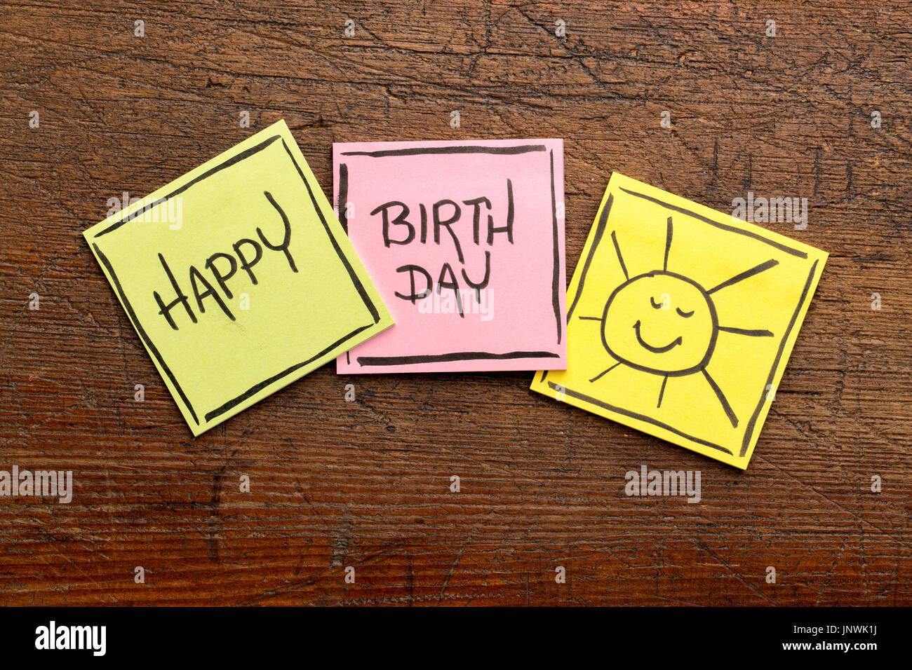 Smiley happy birthday High Resolution Stock Photography and Images - Alamy