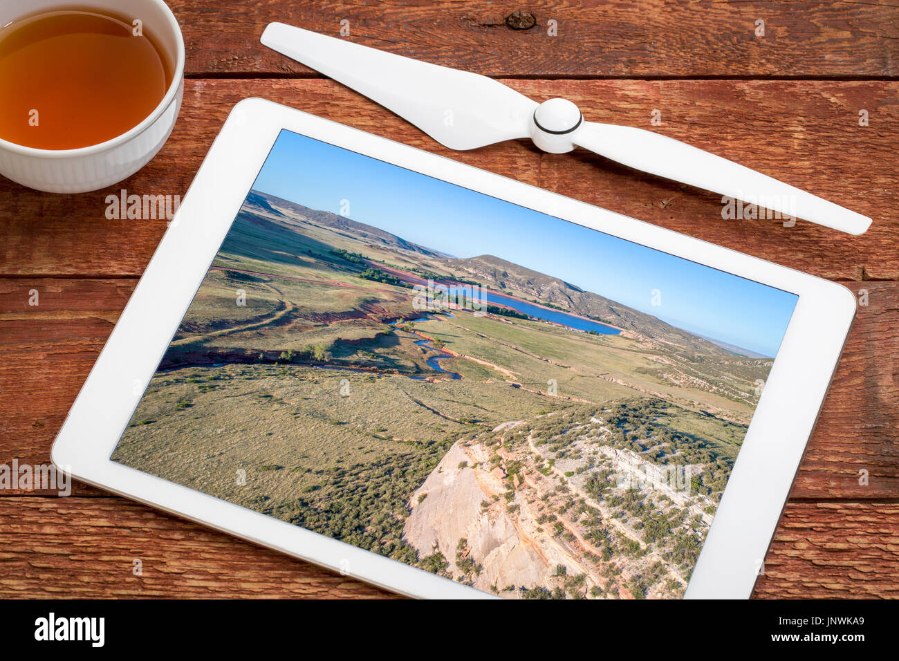 Northern colorado foothills aerial hi-res stock photography and images ...