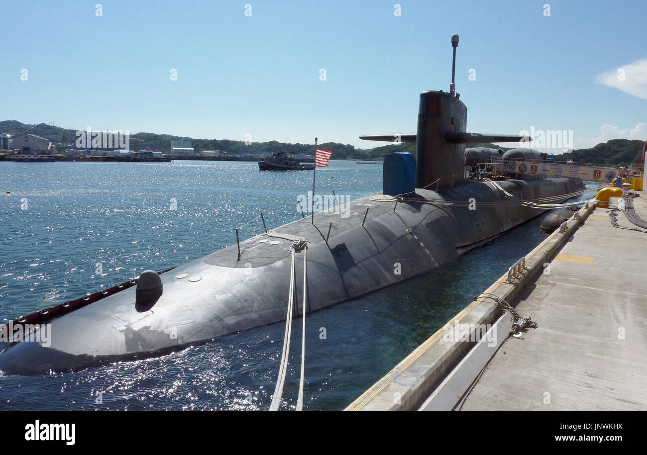YOKOHAMA, Japan - The USS Ohio, a nuclear-powered ballistic missile ...