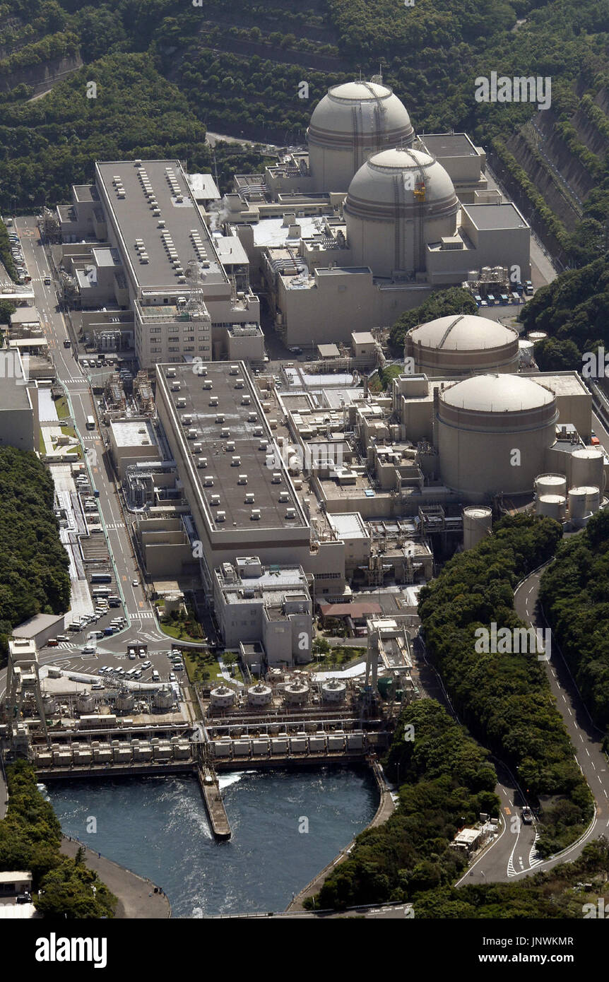 TOKYO, Japan - Photo taken in June 2011, shows Nos. 1 to 4 reactors ...