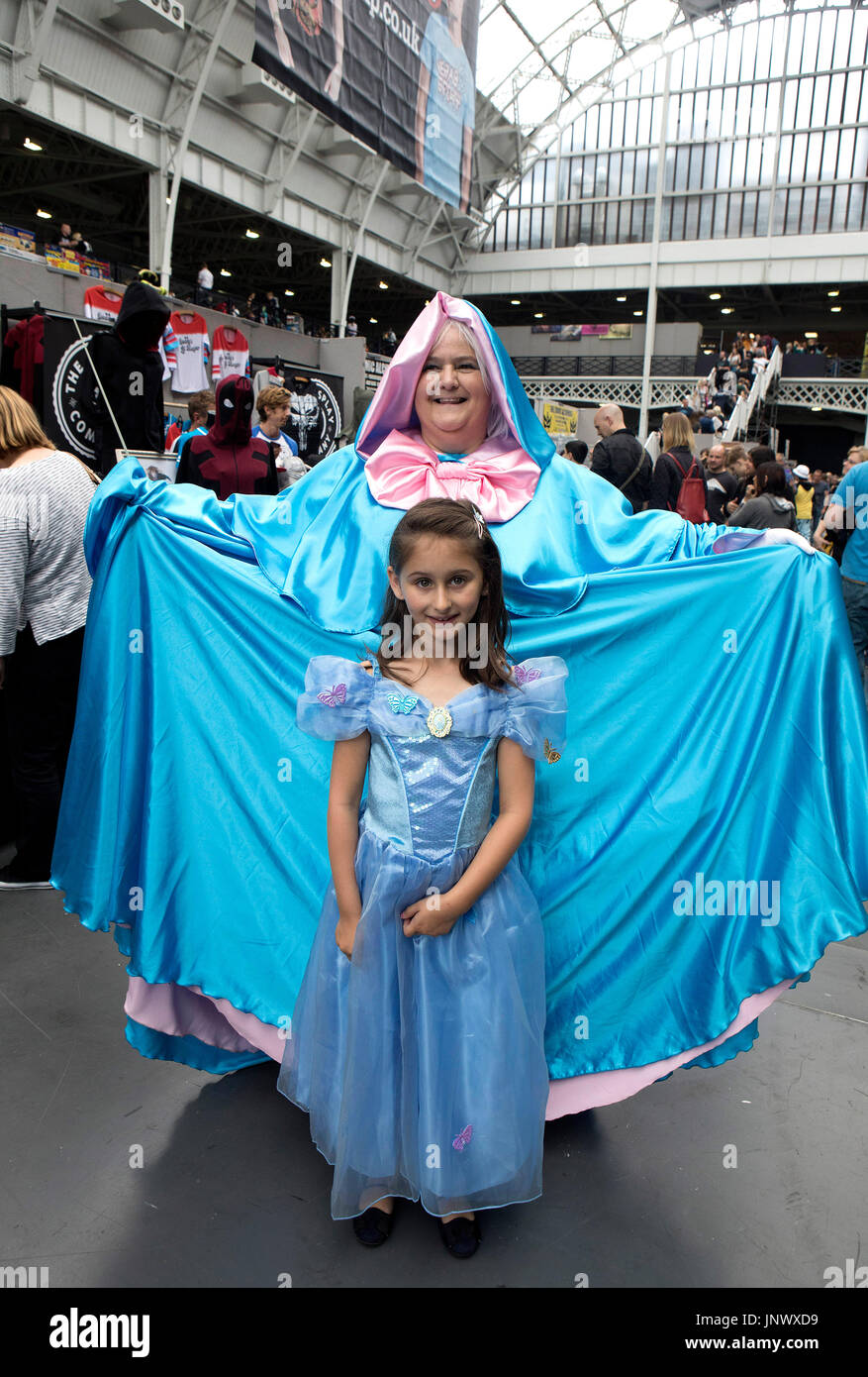 London Film & Comic Con, Olympia,London Stock Photo - Alamy
