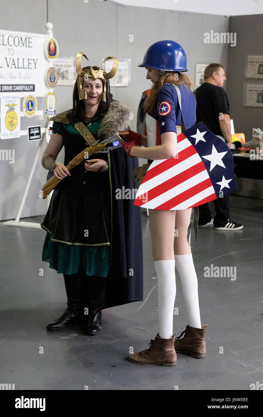 London Film & Comic Con, Olympia,London Stock Photo - Alamy London Film & Comic Con, Olympia,London Stock Photo - Alamy