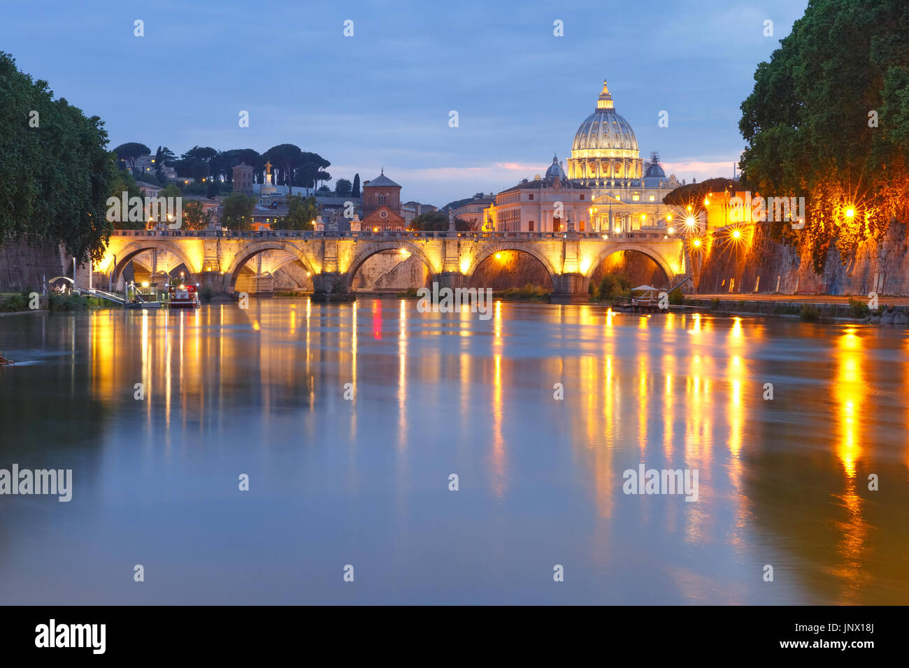 Angel rome twilight hi-res stock photography and images - Alamy
