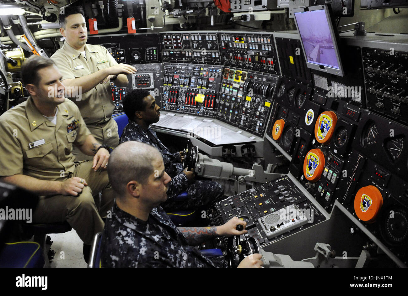 Inside Navy Submarine