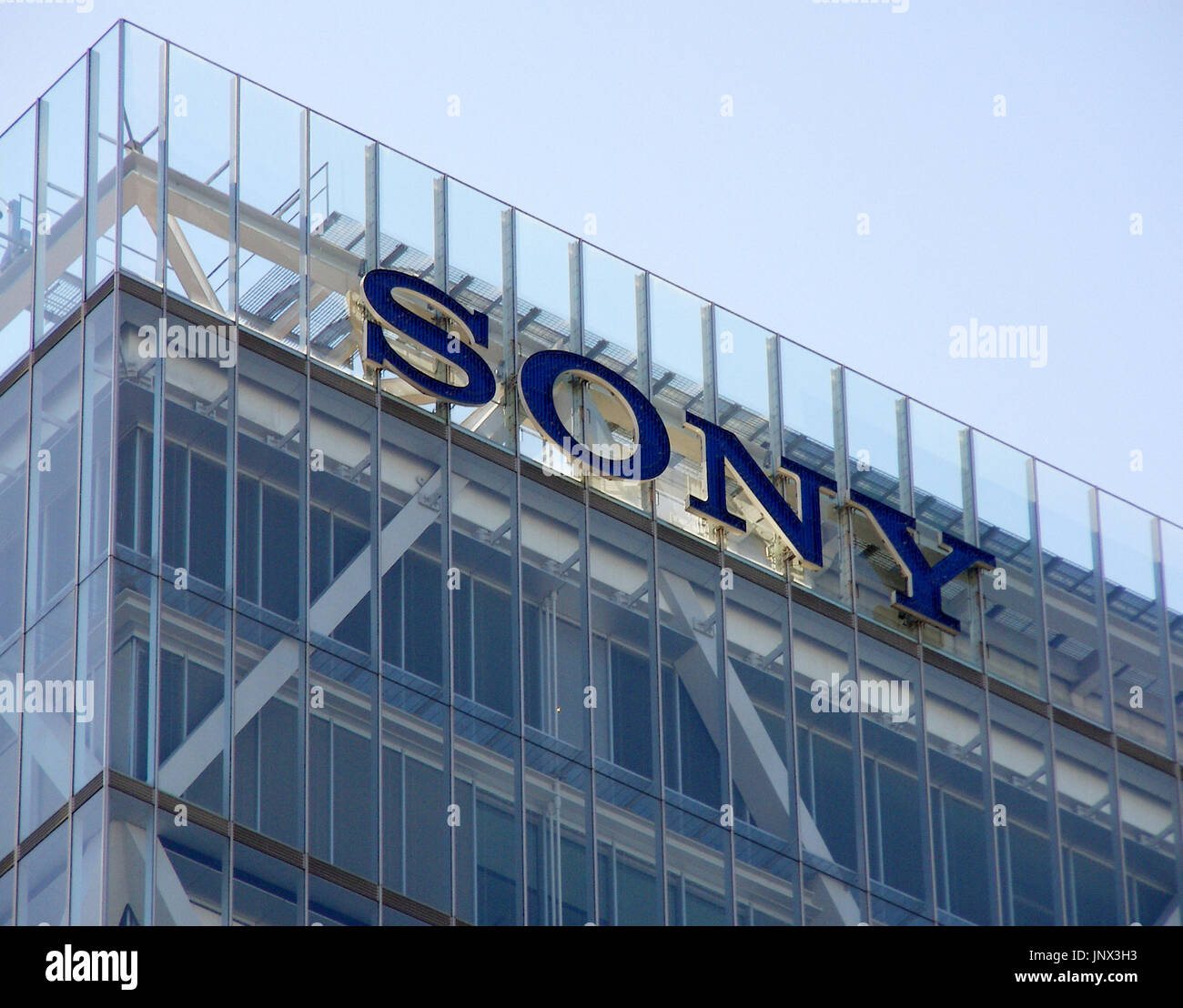 TOKYO, Japan - February 2009 file photo shows the headquarters of Sony ...