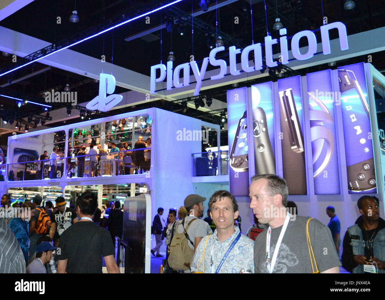 LOS ANGELES, United States - Photo shows Sony Computer Entertainment ...