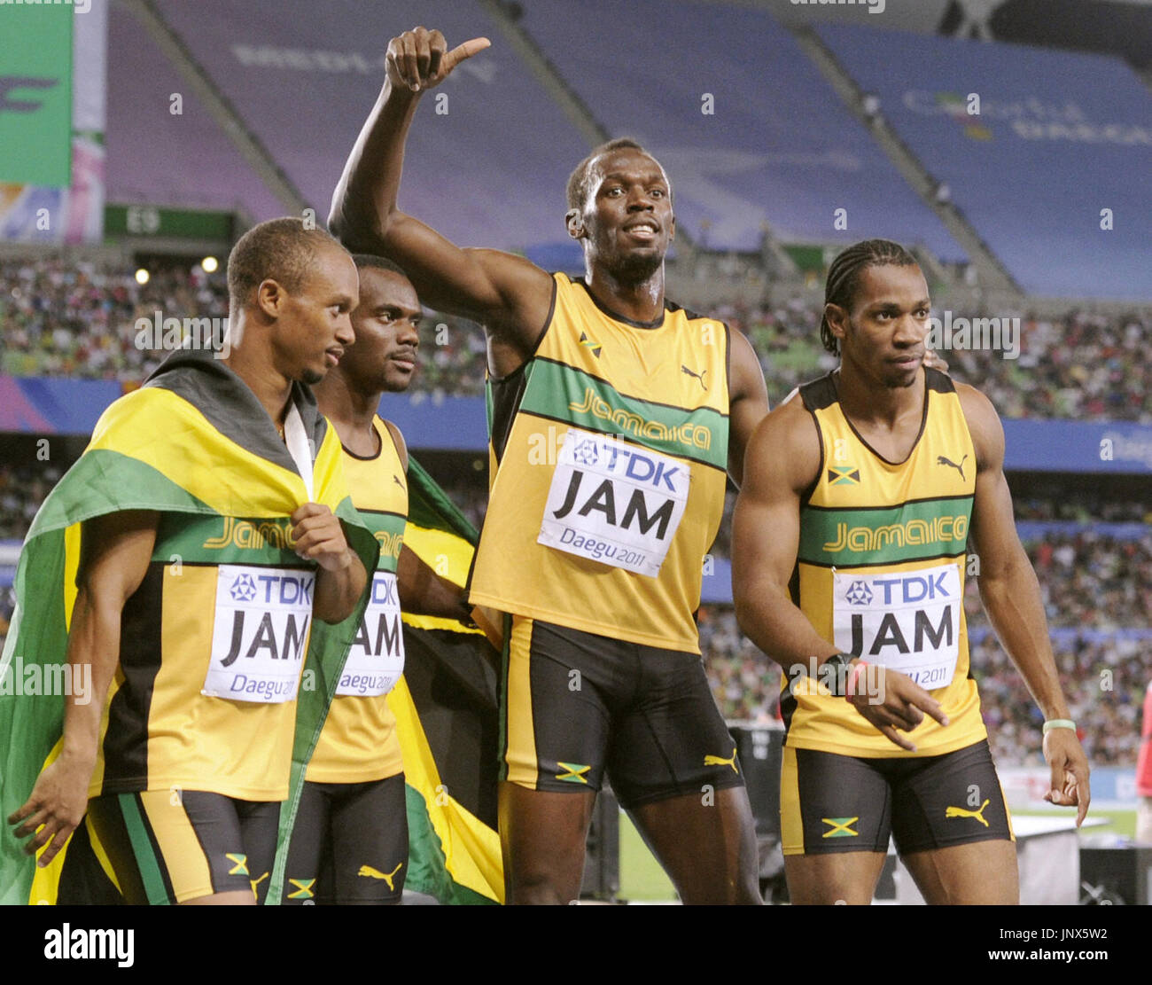 Usain bolt 4x100 meter High Resolution Stock Photography and Images - Alamy