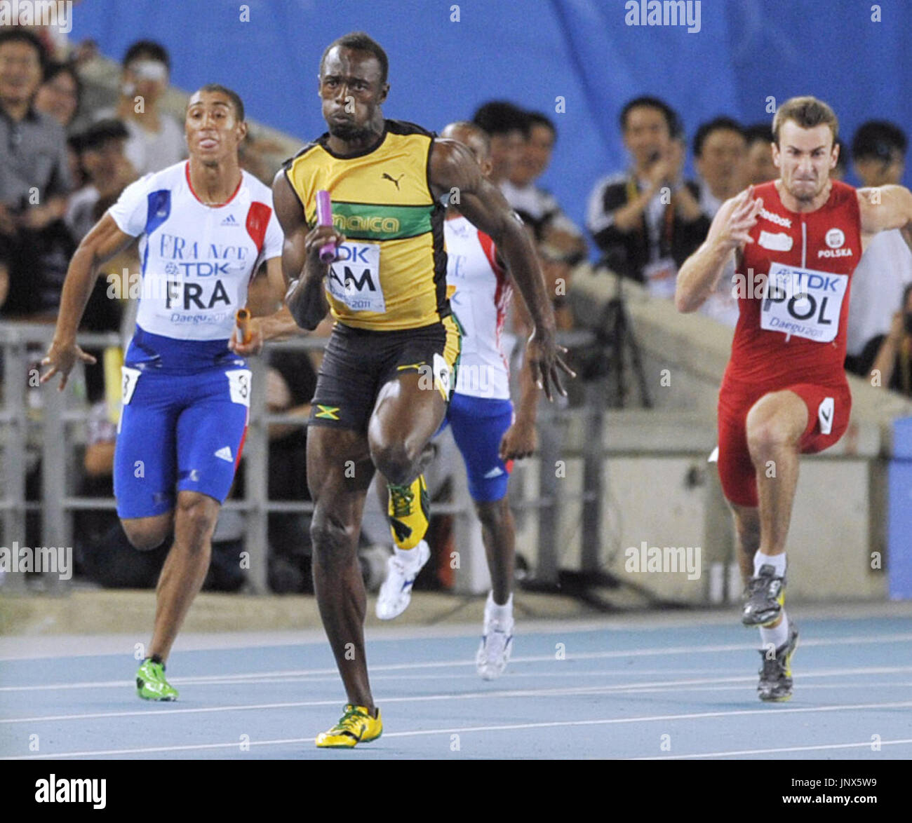 Usain bolt 4x100 meter High Resolution Stock Photography and Images - Alamy