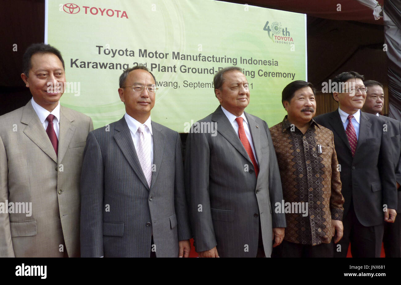 KARAWANG, Indonesia - PT. Toyota Motor Manufacturing Indonesia ...