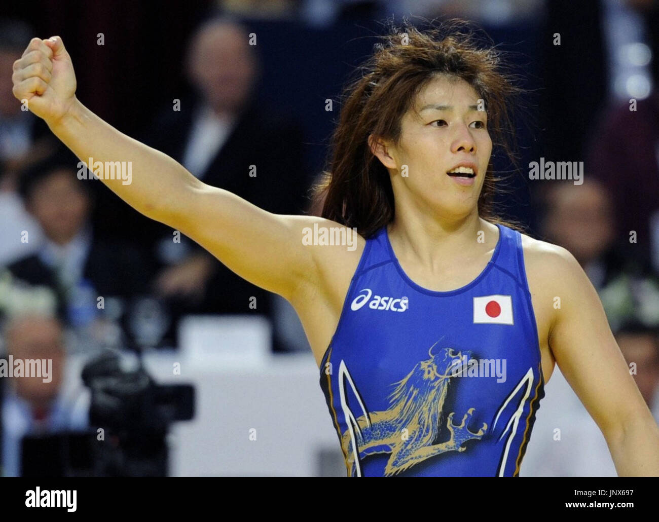 ISTANBUL, Turkey - Japan's two-time Olympic wrestling champion Saori ...