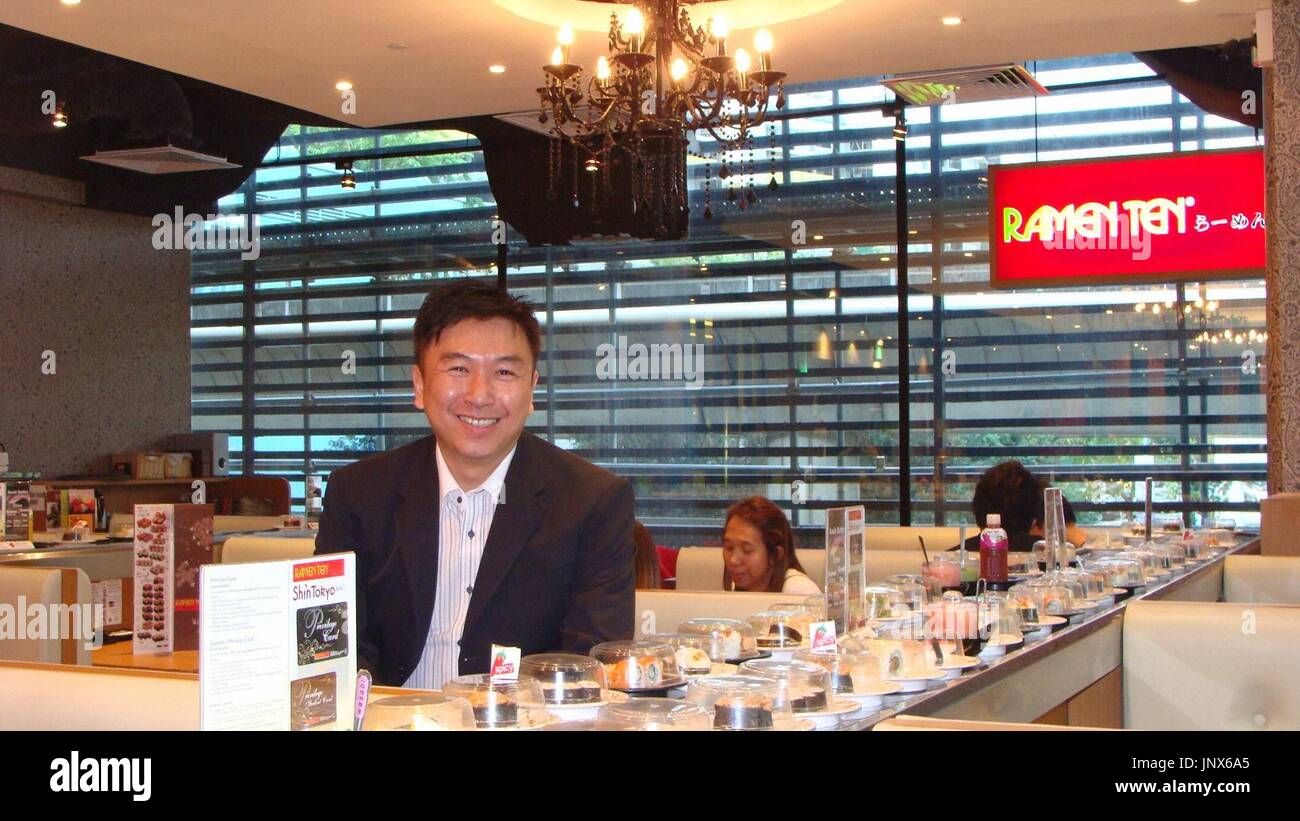 SINGAPORE, Singapore - Roger Tan, who runs halal Japanese restaurants in Singapore, is pictured ...