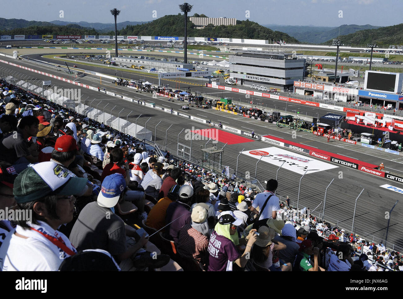 MOTEGI, Japan - The Indy Japan final is held at the Twin Ring Motegi ...