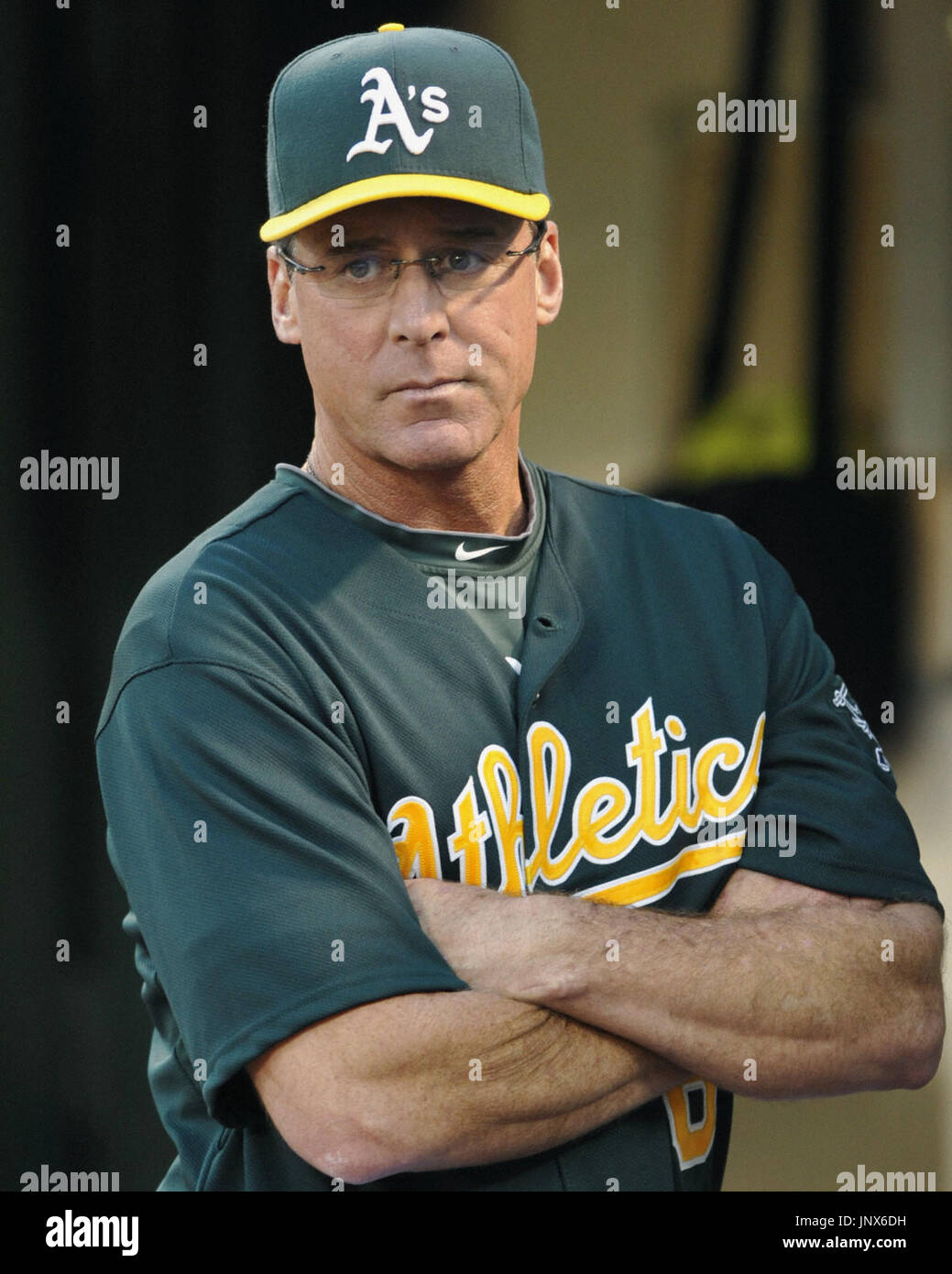 OAKLAND, United States - File photo shows Bob Melvin, who signed on ...