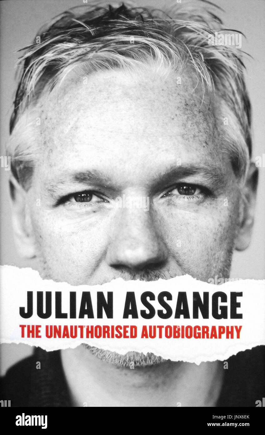 LONDON, Britain - Photo shows the front cover of a book titled ''Julian ...