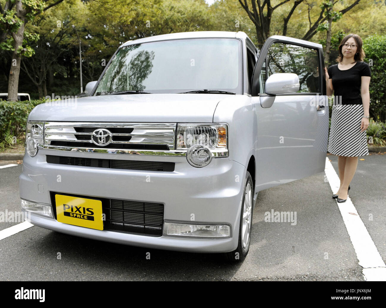 NAGOYA, Japan - Photo shows the Pixis Space, Toyota Motor Corp.'s first ...