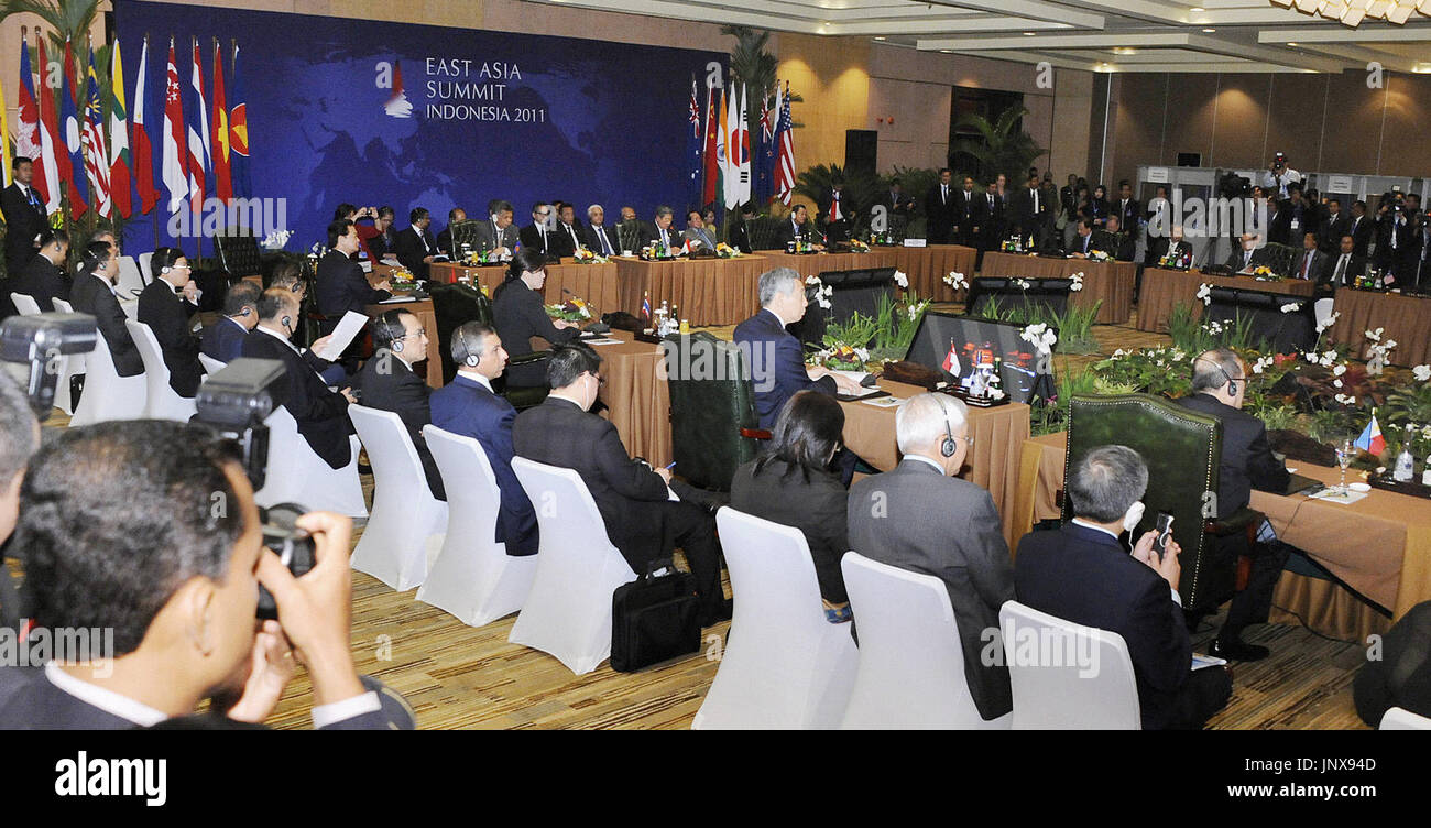 BALI, Indonesia - The East Asia Summit is held on the Indonesian island ...