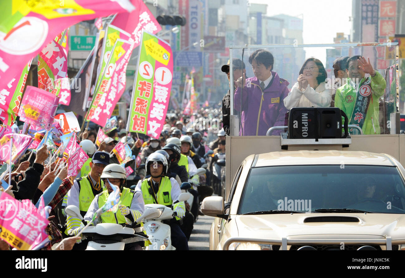 TAINAN, Taiwan - Democratic Progressive Party Chairwoman and ...