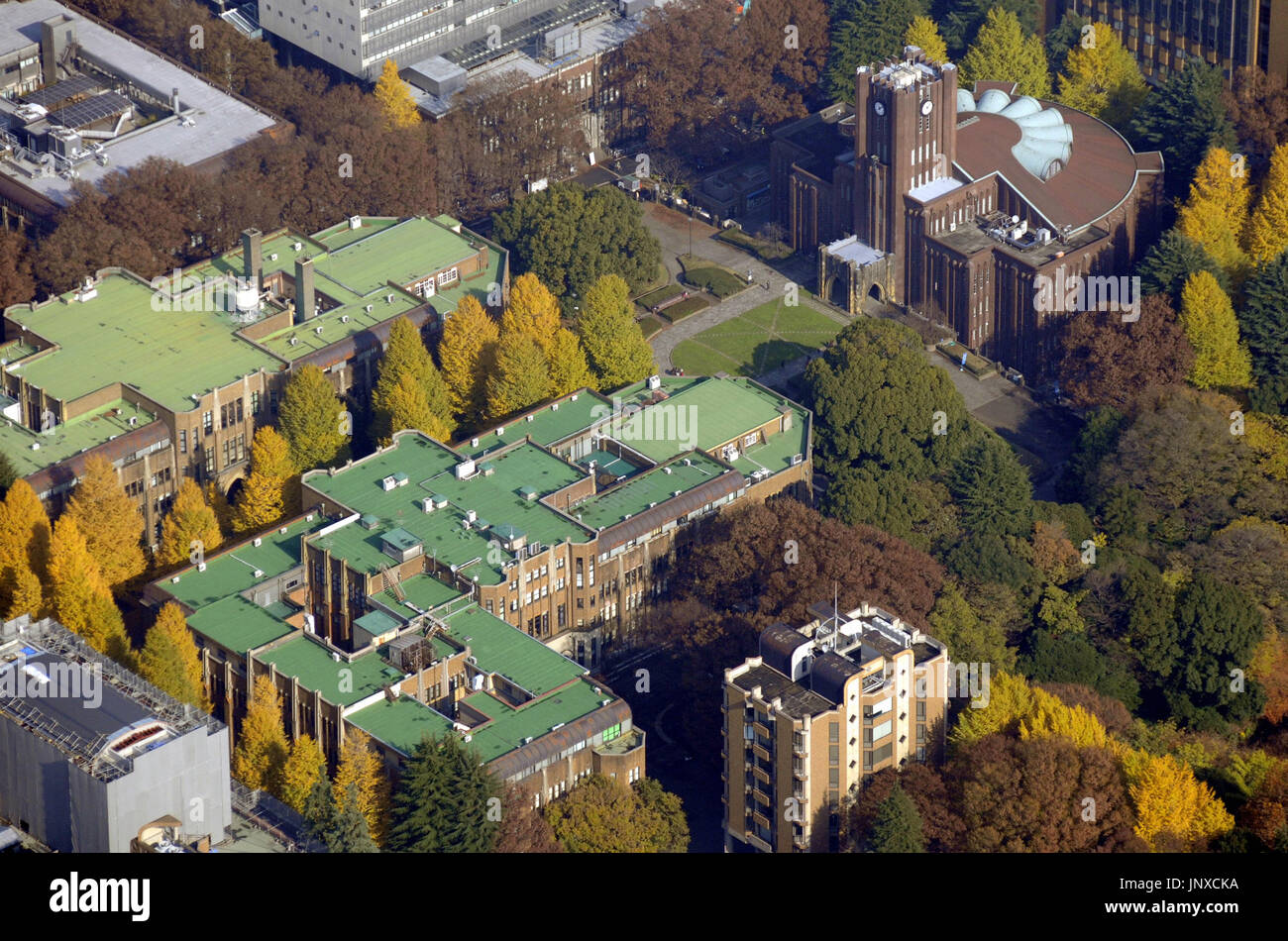 TOKYO, Japan - Undated file photo shows the buildings of the University ...