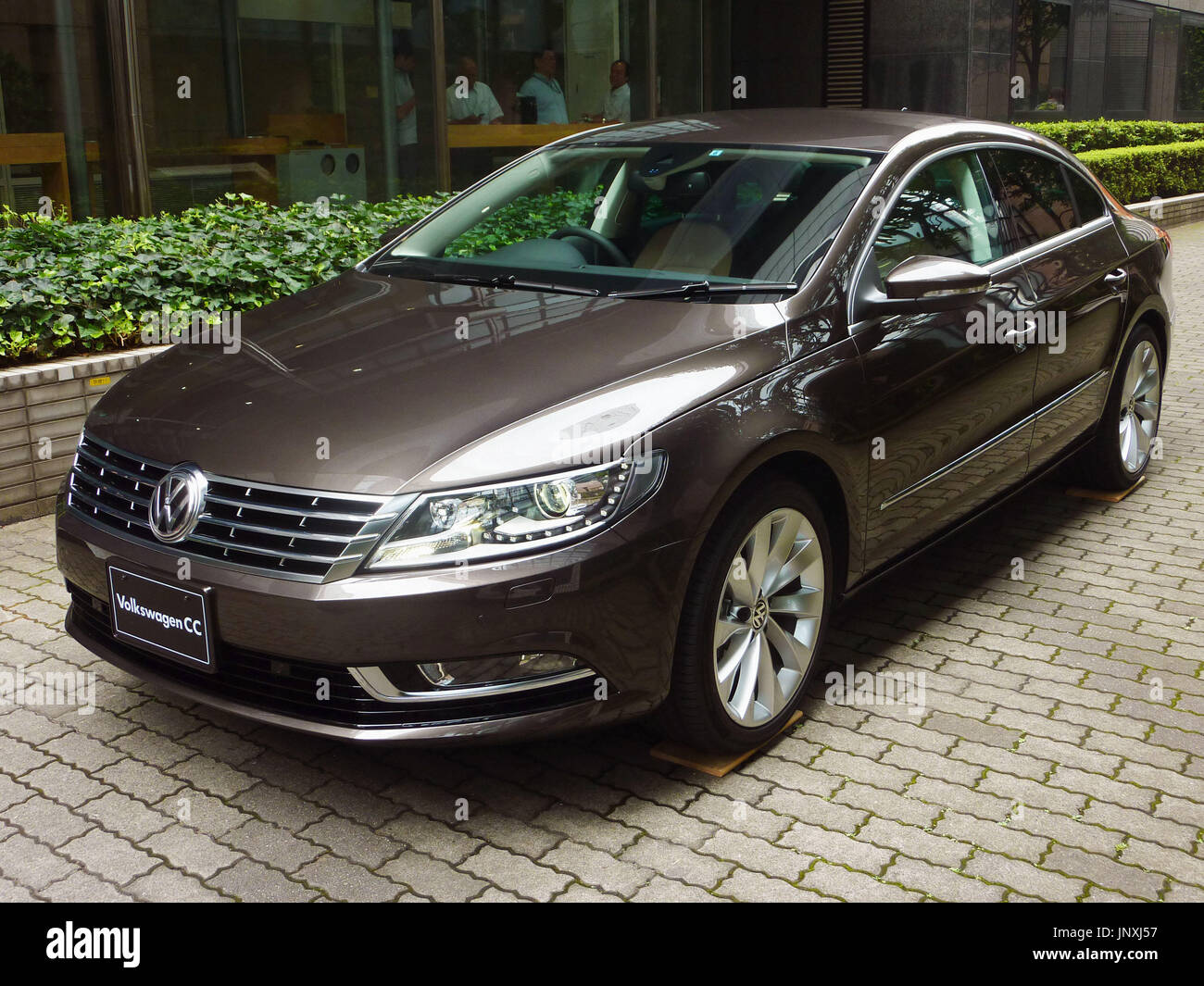 TOKYO, Japan - Photo shows the Volkswagen CC sedan, which was launched ...
