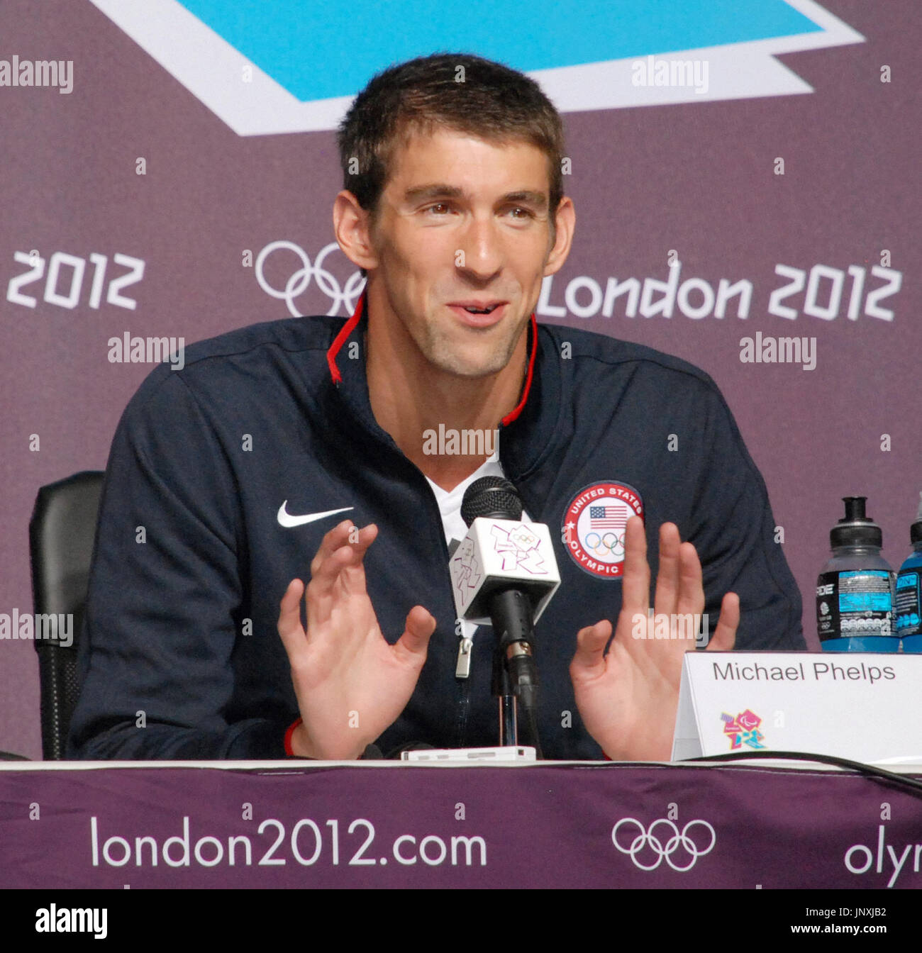 LONDON, Britain - Multiple Olympic and world gold medalist swimmer ...