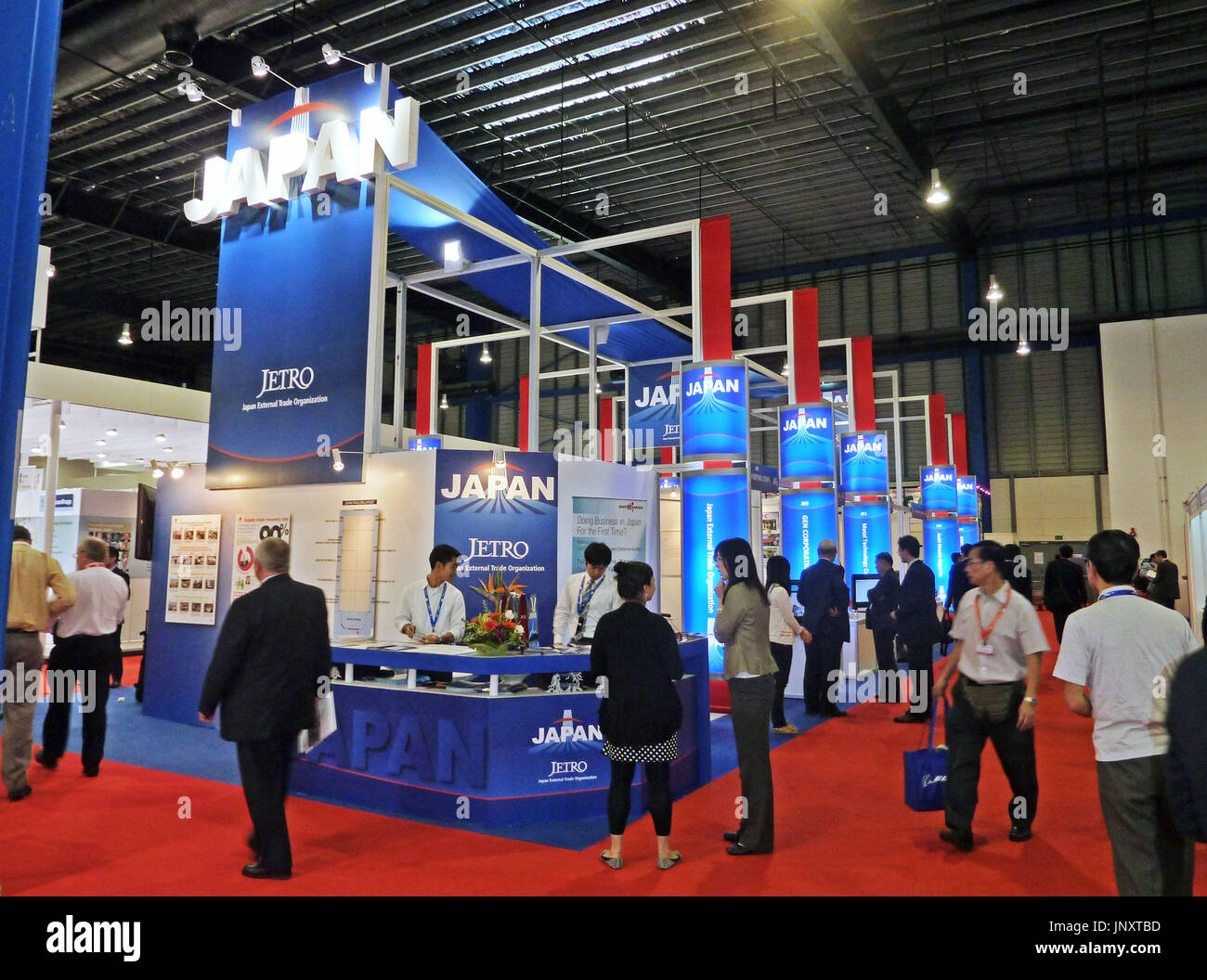 SINGAPORE, Singapore - Photo taken Feb. 15, 2012, shows an exhibition ...