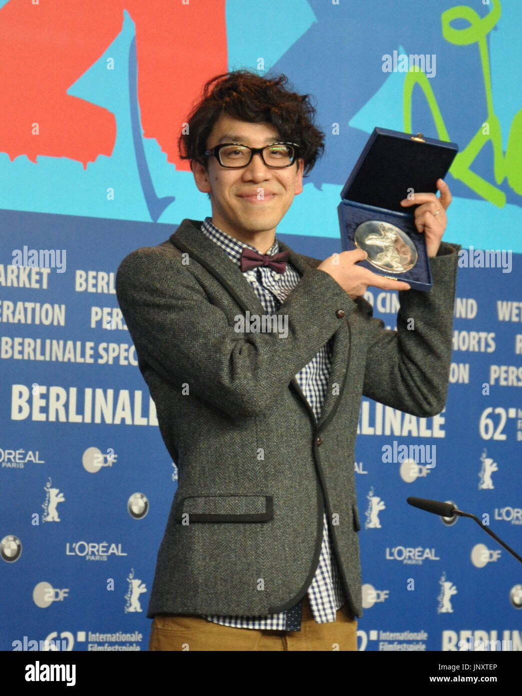 BERLIN, Germany - Japanese animation creator Atsushi Wada is pictured at a press conference in ...