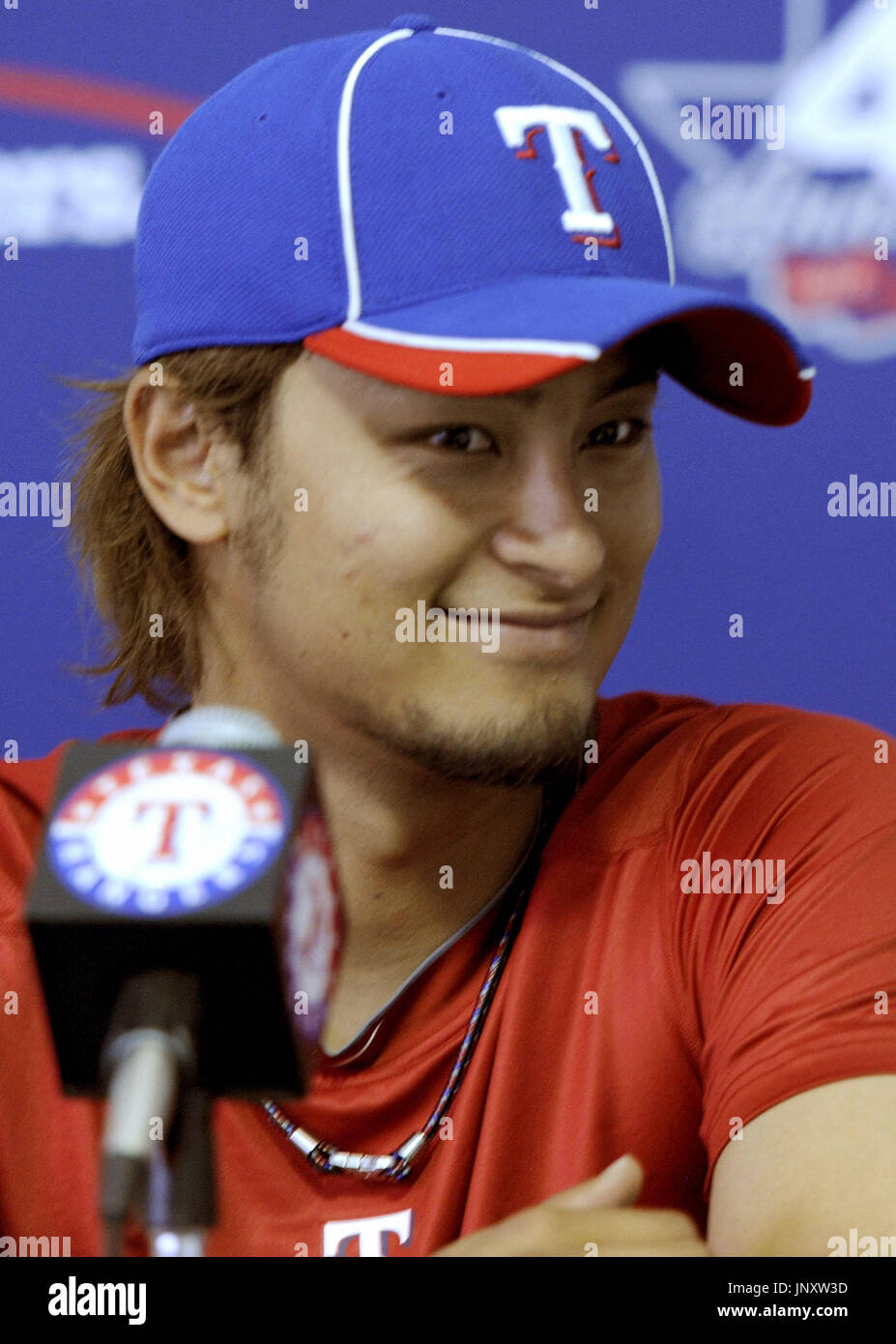 SURPRISE, United States - Japanese right-handed pitcher Yu Darvish ...