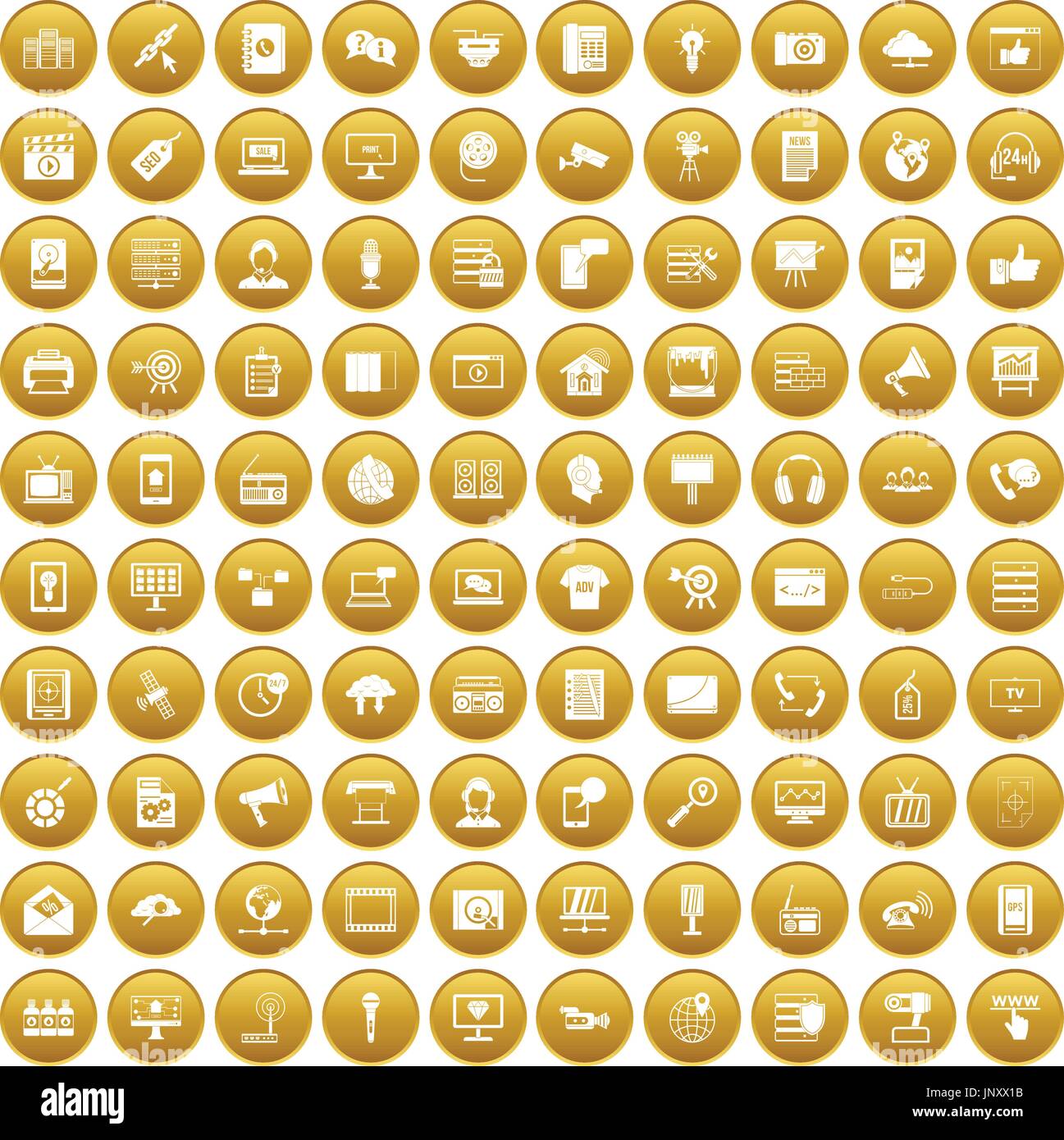 100 information technology icons set gold Stock Vector Image & Art - Alamy 100 information technology icons set gold Stock Vector Image & Art - Alamy