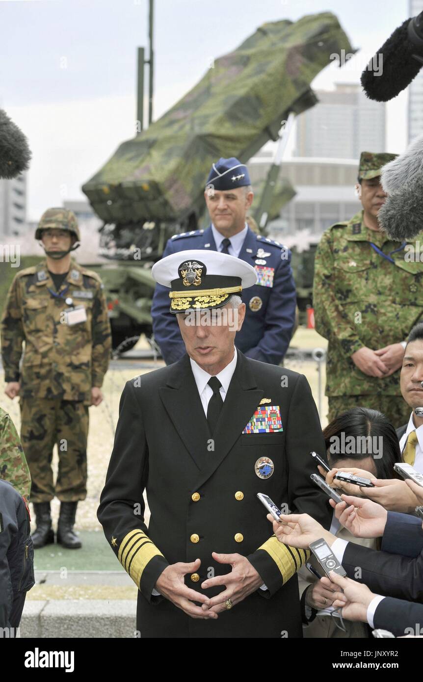 TOKYO, Japan - Adm. Samuel Locklear, head of the U.S. Pacific Command ...