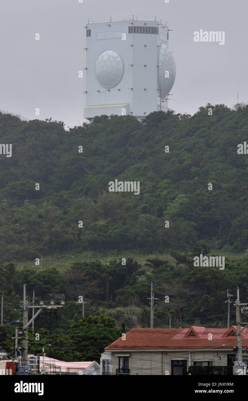 NAHA, Japan - Photo shows an FPS-5, a radar system capable of ...