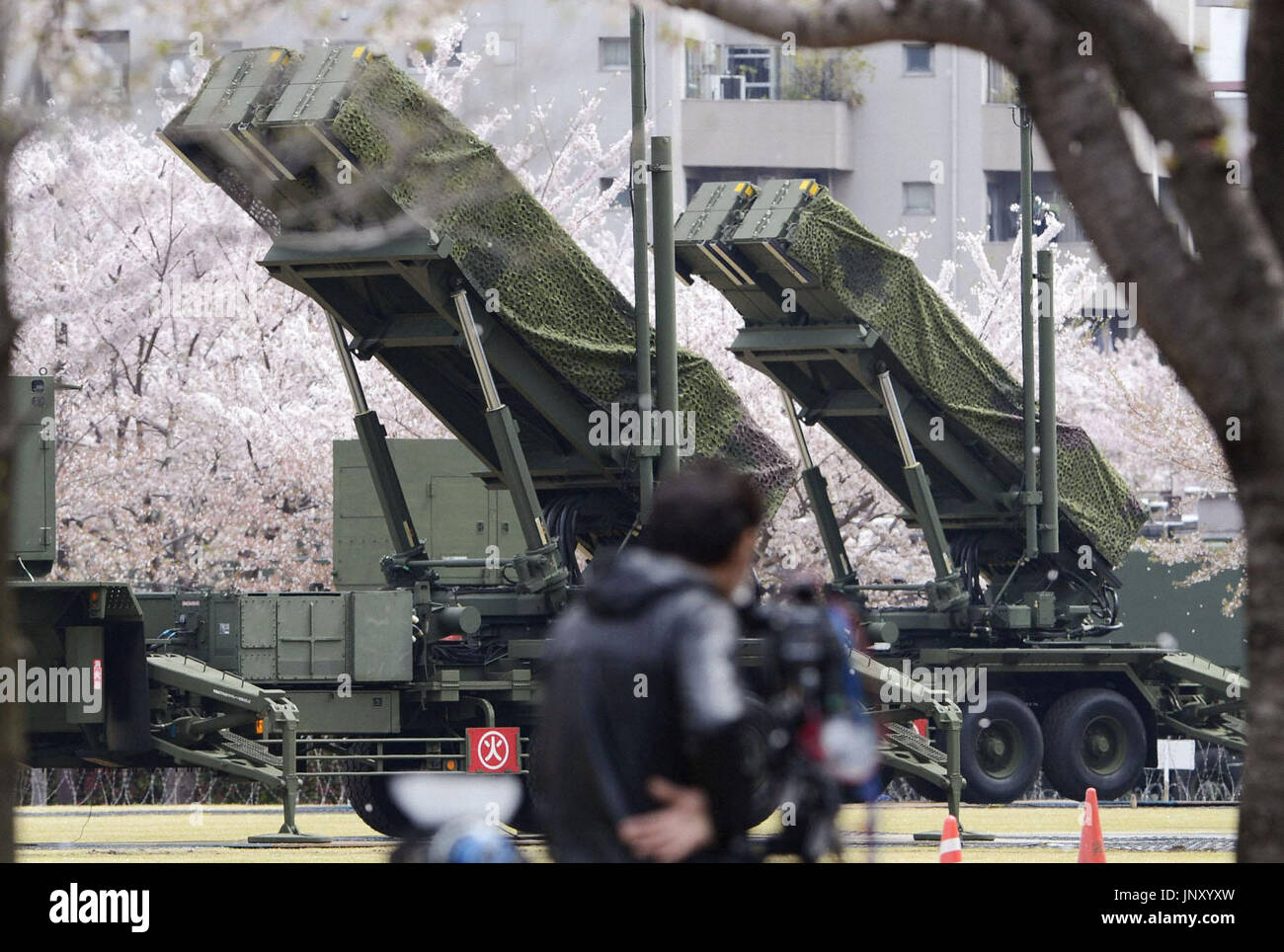 TOKYO, Japan - Ground-based Patriot Advanced Capability-3 interceptors ...