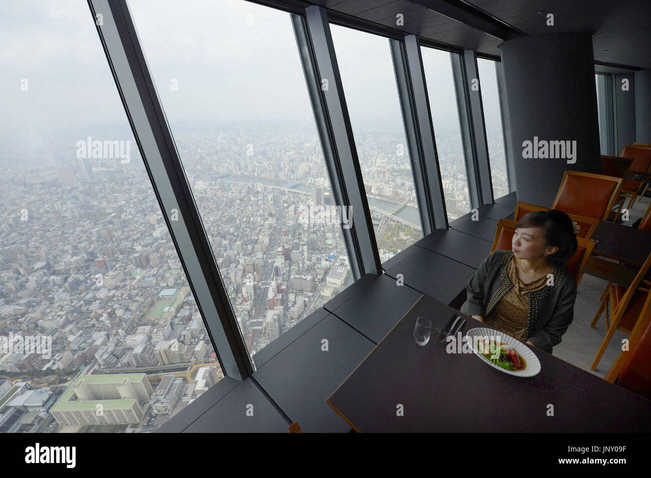 TOKYO, Japan - Photo taken April 17, 2012, shows a restaurant inside an ...