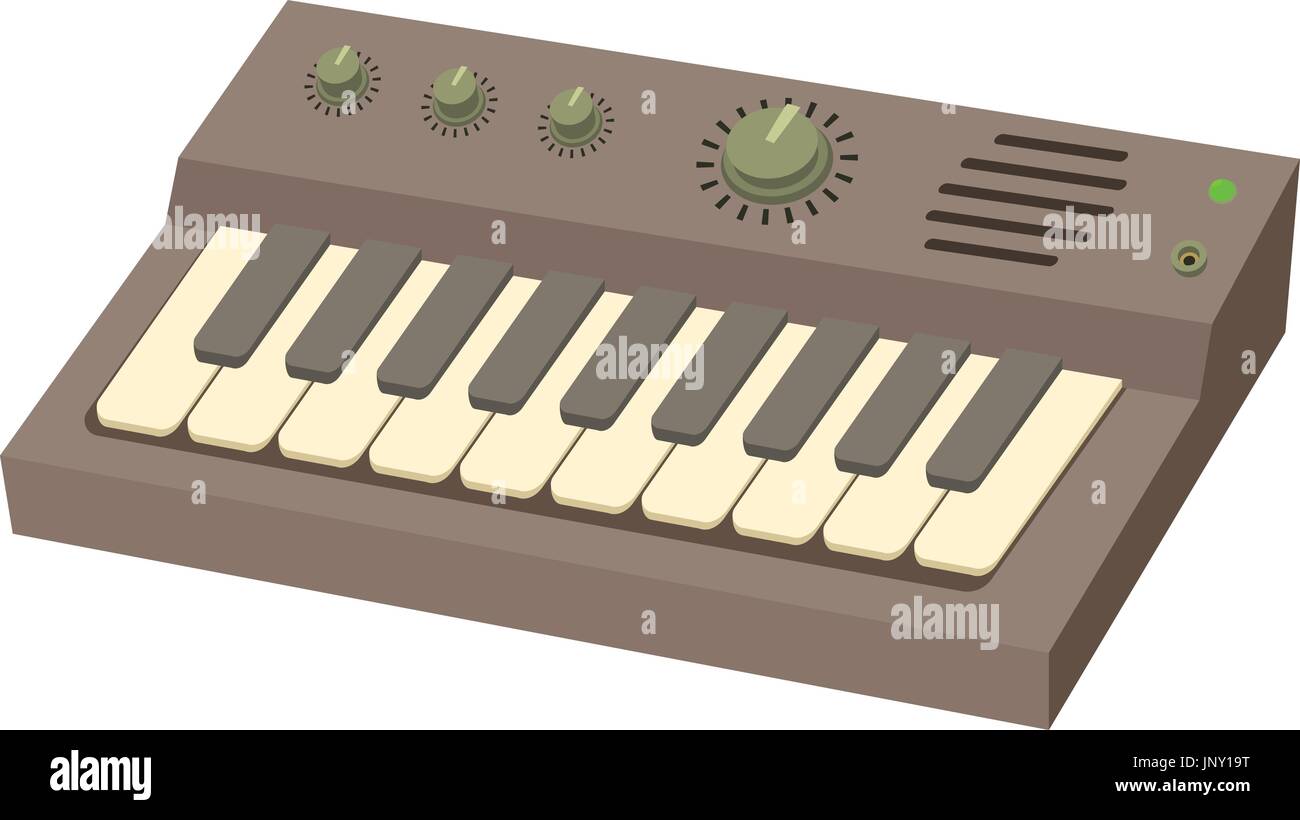Synthesizer icon, cartoon style Stock Vector Image & Art - Alamy