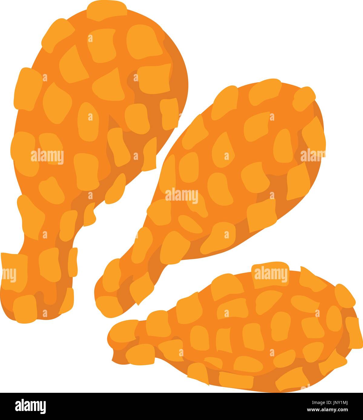 Chicken legs icon, cartoon style Stock Vector Image & Art - Alamy