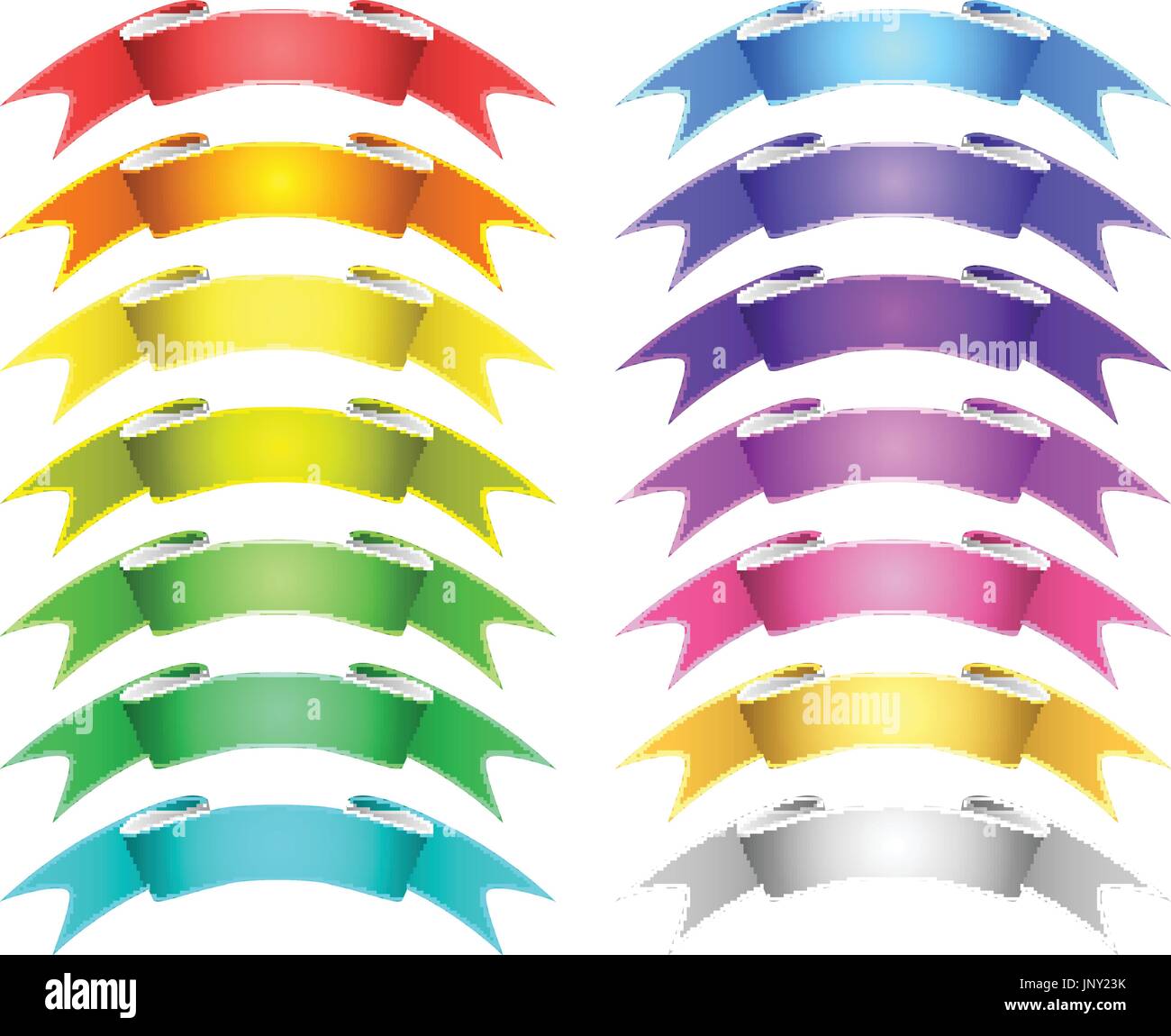 vector ribbons set Stock Vector Image & Art - Alamy
